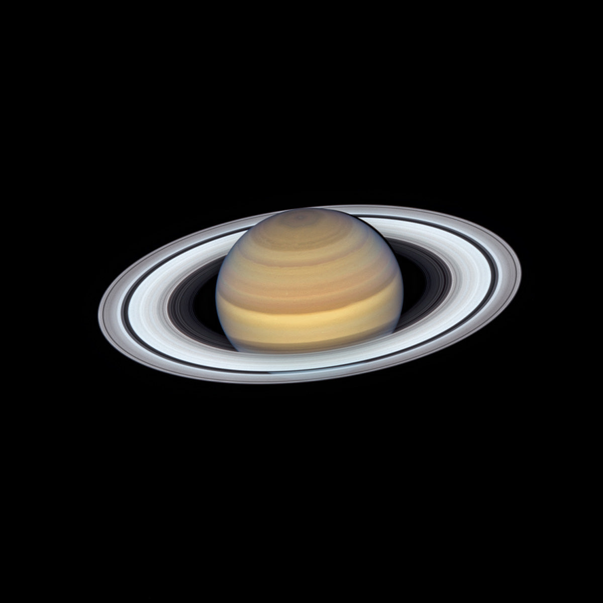 Hubble Saturn – Sky Image Lab
