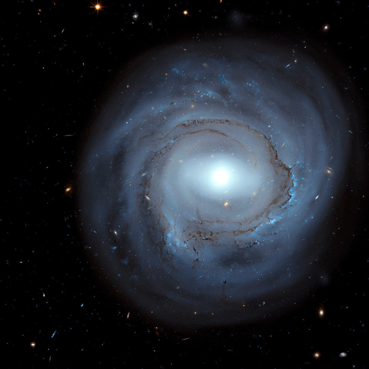 An Unusual Spiral Galaxy| NGC 4921 | Sky Image Lab