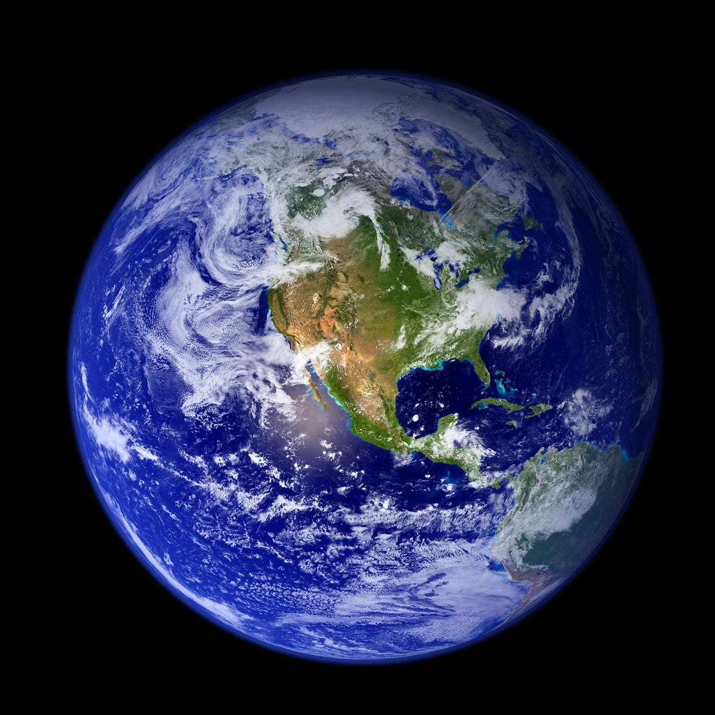 Blue Marble Earth Photo | Sky Image Lab