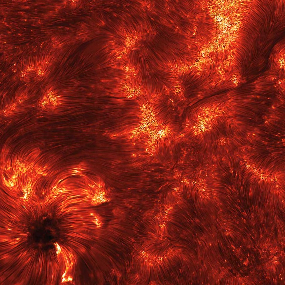 A stunning photo of Plasma Jets on the Sun | Sky Image Lab